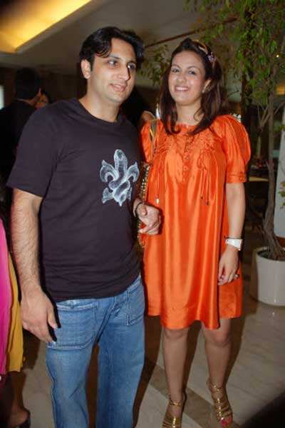 Adar and Natasha Poonawala at Chirag and Tanaz Doshi's brunch party at ...