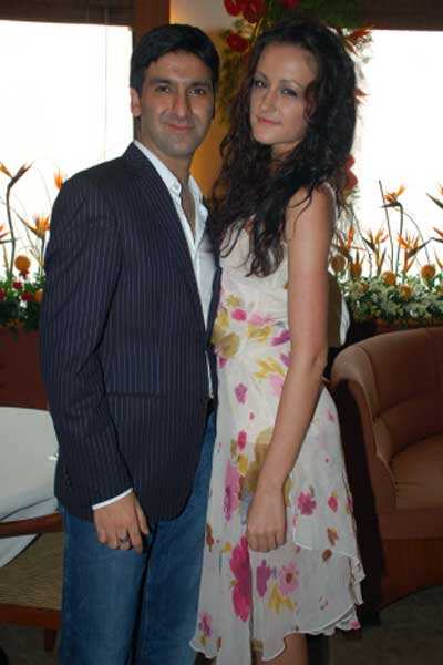 Adar and Natasha Poonawala at Chirag and Tanaz Doshi's brunch party at ...