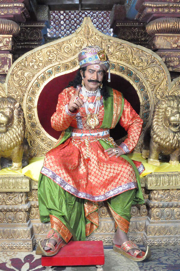 A still from Telugu movie Sathi Leelavathi