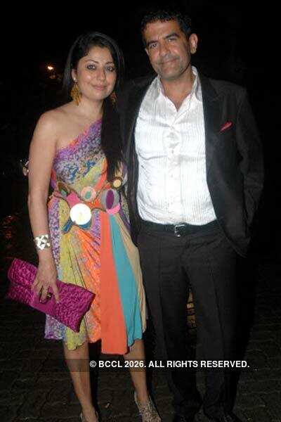 Fahad Samar (L) and Simone Singh at the special event organized by ...