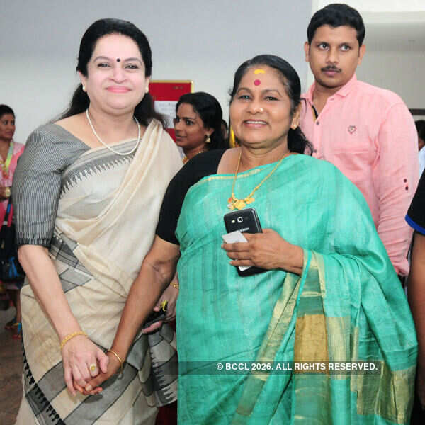 Padmaja Venugopal and KPAC Lalitha during Akhil Unnithan and Lakshmi M ...