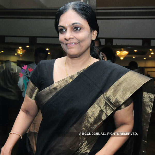 B Sandhya during the Iftaar