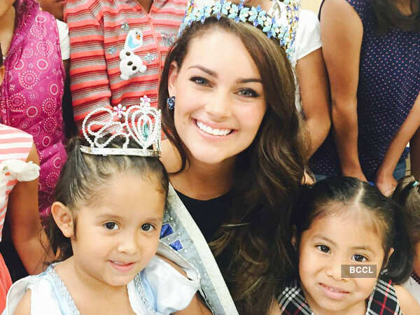 Miss World strives for the education of street kids