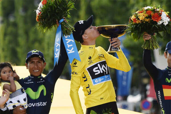 Chris Froom wins Tour de France title