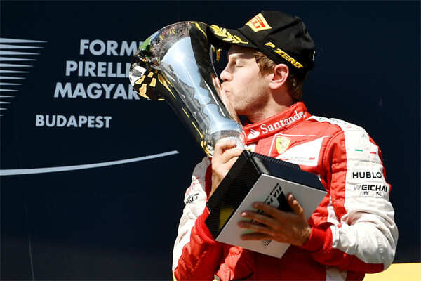 Sebastian Vettel wins Hungarian Grand Prix