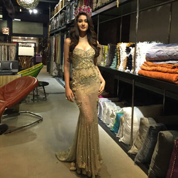 Behind the scenes: Miss India World Aditi Arya's official photoshoot