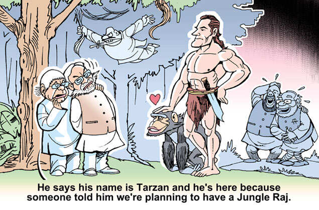 Tarzan in Bihar?