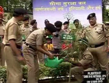 BSF plants record number of trees across India