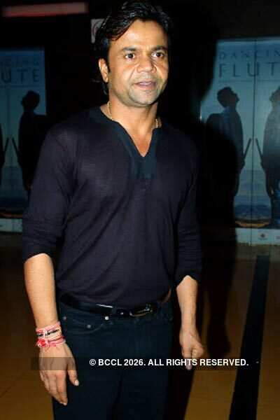 Hiren Virji with Chunky Pandey at the music launch of the movie 'Daddy ...