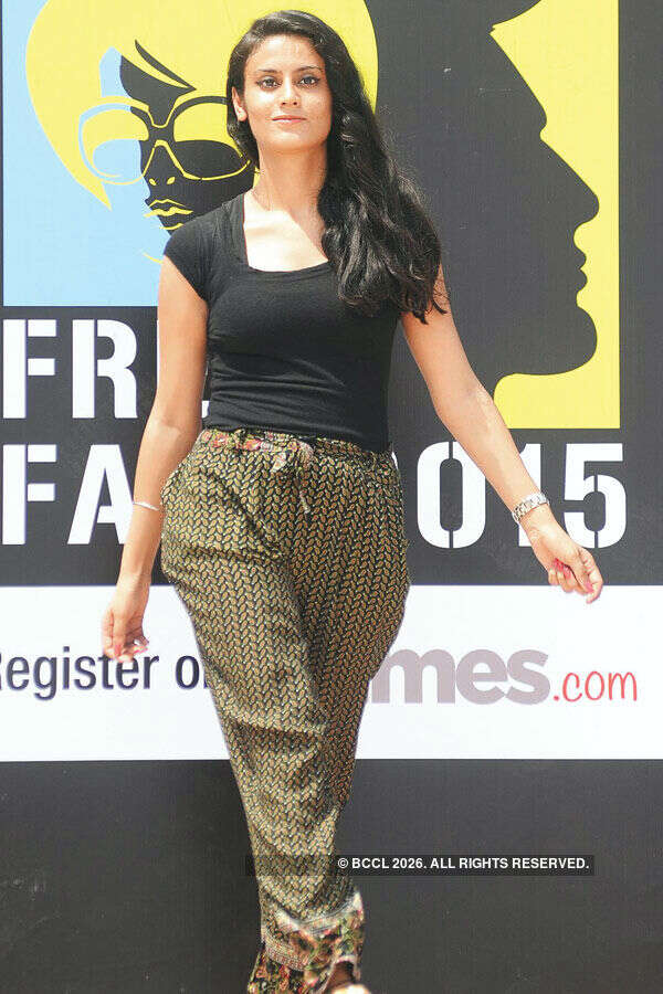 Simar Saggu during the auditions of Clean & Clear