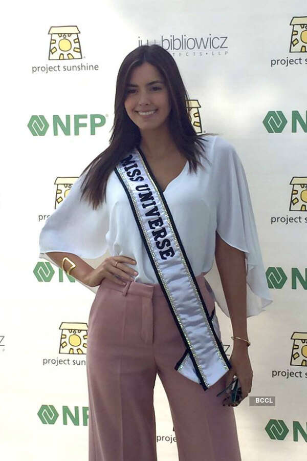 Stunning Miss Universe in NY