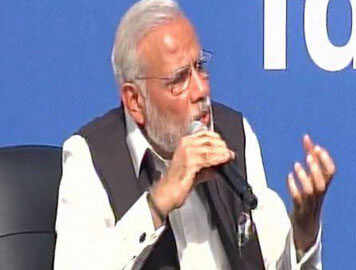 Watch: PM Modi gets emotional