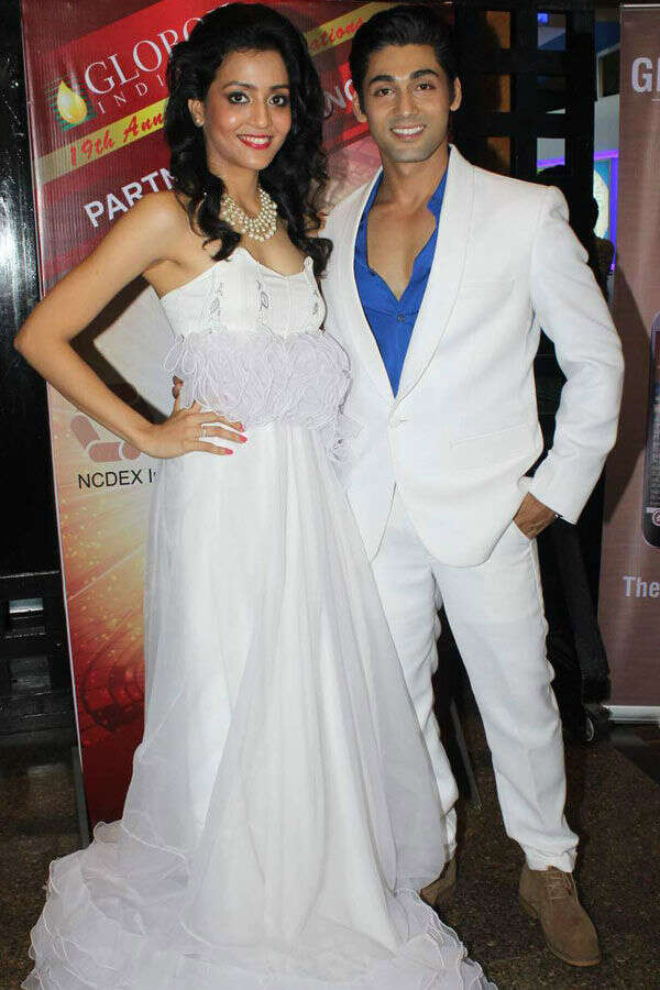 Ruslaan Mumtaz and his wife Nirali
