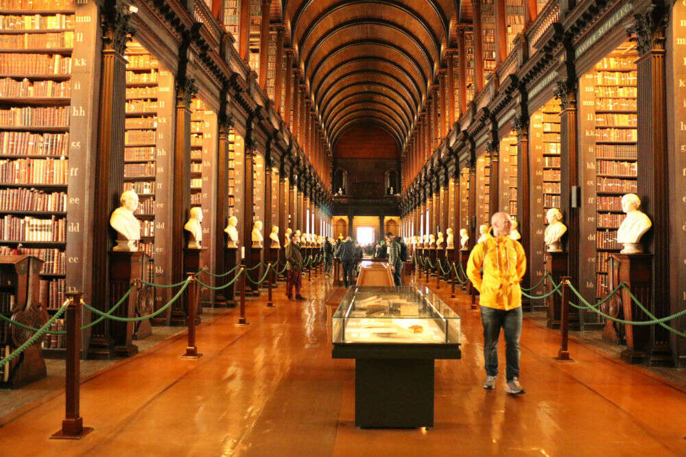 Trinity College and the Long Room, Dublin - TimesTravel