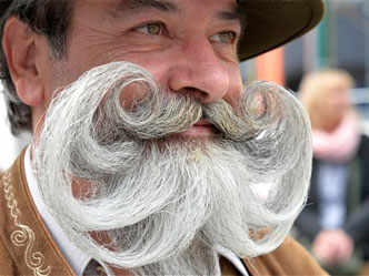 Austria beard competition gets hairy