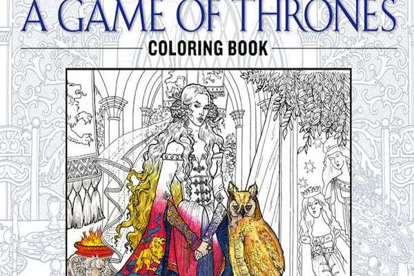 'Game of Thrones' colouring book unveiled