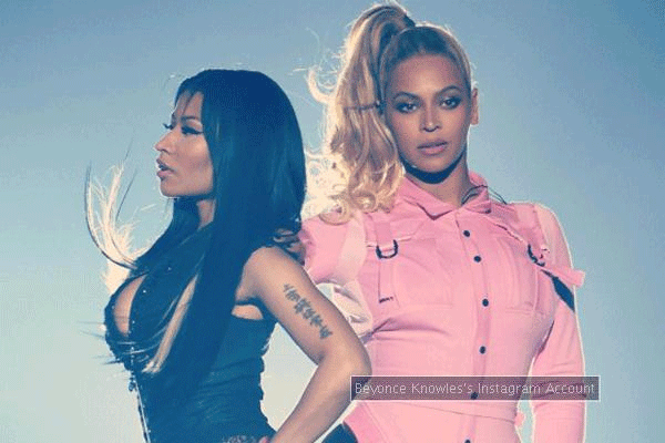 Beyonce pays tribute to Nicki Minaj