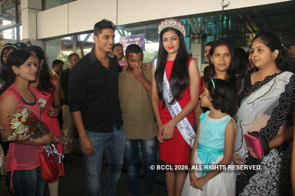 Miss Diva 2nd runner-up Naveli's homecoming