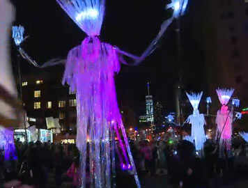 New York holds ghoulish Halloween parade