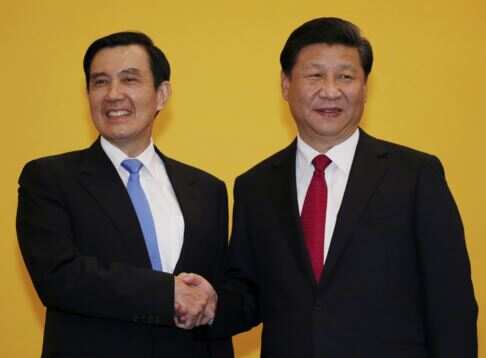China, Taiwan presidents meet for first time ever, shake hands