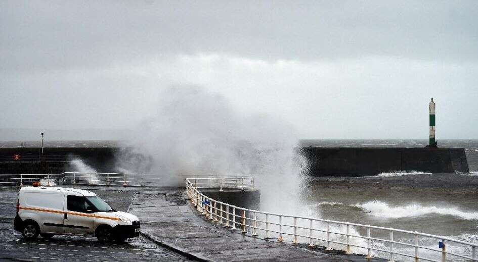 Tens of thousands without power as storm batters Ireland