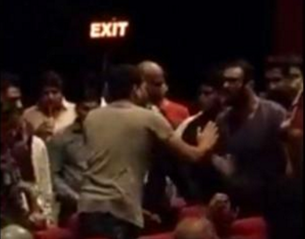 Film-goers evict family seated during national anthem