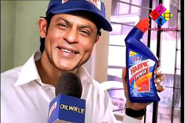 Humour: Harpic replaces Shah Rukh with Hussain, to visit house to ...