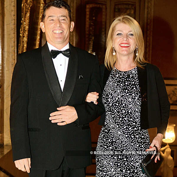 Mike and Oli during a party organised to felicitate Begum Bilkees held ...