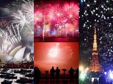 World welcomes 2016 with spectacular display of fireworks