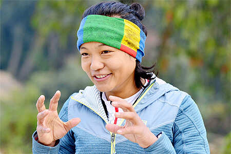 Nepal's ex-child soldier Mira Rai blazes ultra running trail