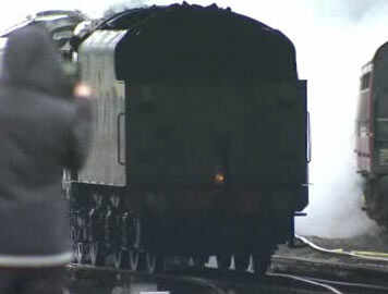 Historic steam engine roars back to life