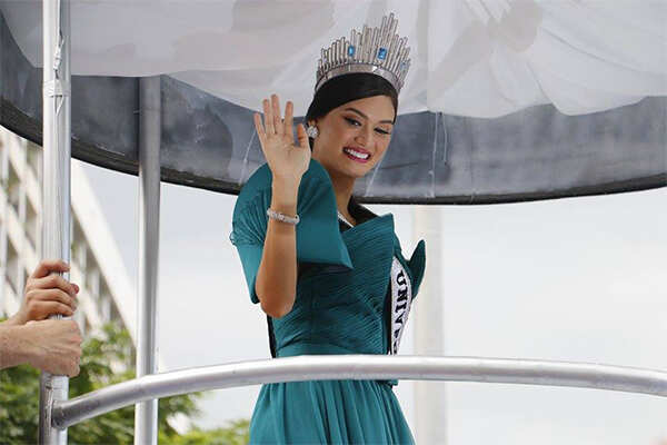 Miss Universe 2015, Pia Wurtzbach's homecoming