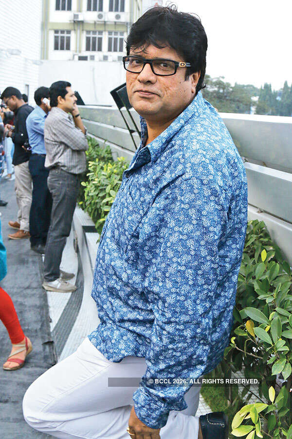 Rajesh Sharma during the music launch of upcoming film Conditions Apply ...