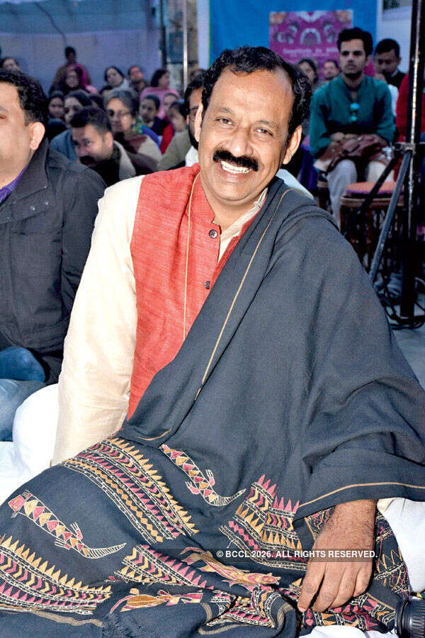Rakesh Chandra during the live performance of Shubha Mudgal at the ...