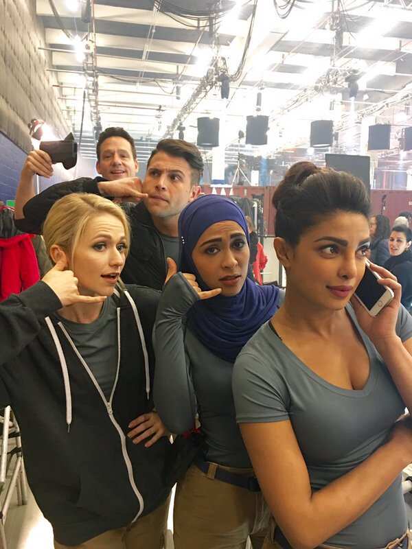 These agents are always on call on the sets of Quantico