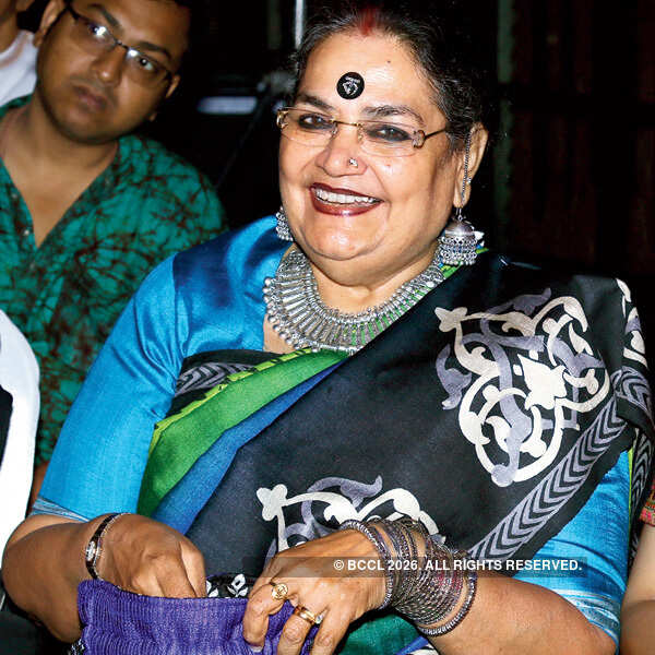 Usha Uthup during the launch of Rekha Bharadwaj’s maiden album, Tagore ...