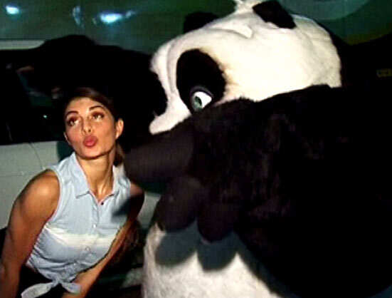 Jacqueline’s fun time with Kung Fu Panda