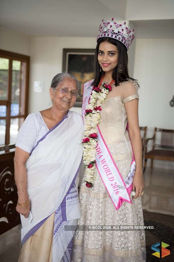 Miss India World 2016 Priyadarshini's Grand Homecoming