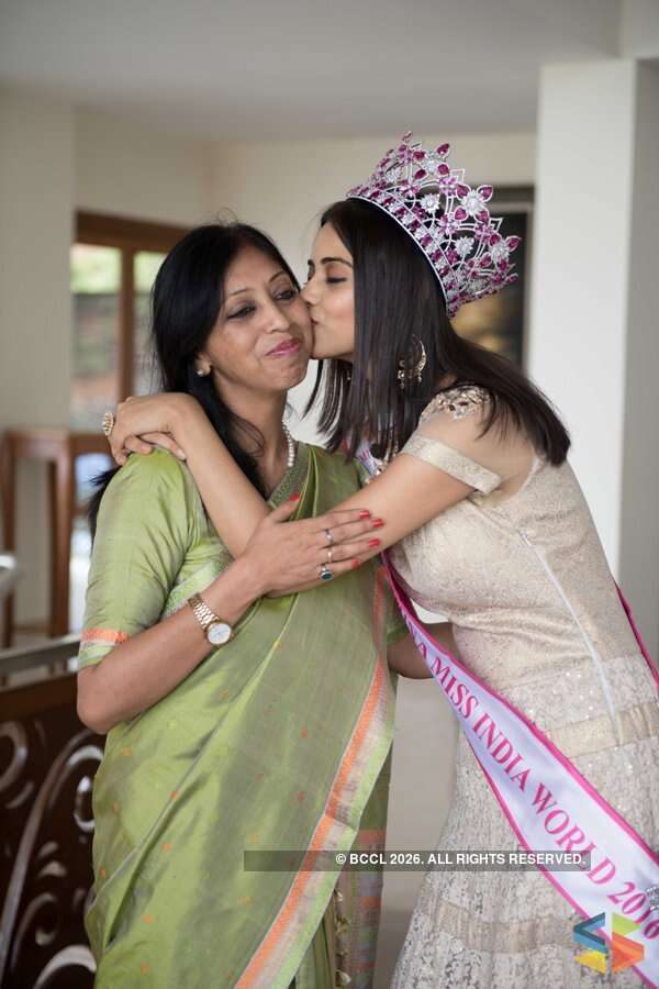 Miss India World 2016 Priyadarshini's Grand Homecoming