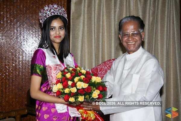 Miss India World 2016 Priyadarshini's Grand Homecoming