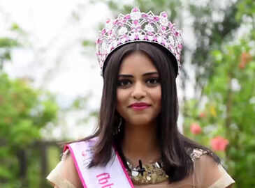 Miss India 2016 Priyadarshini Chatterjee's homecoming ceremony