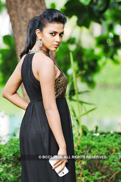Amala Paul poses exclusively for Hyderabad Times during her recent ...