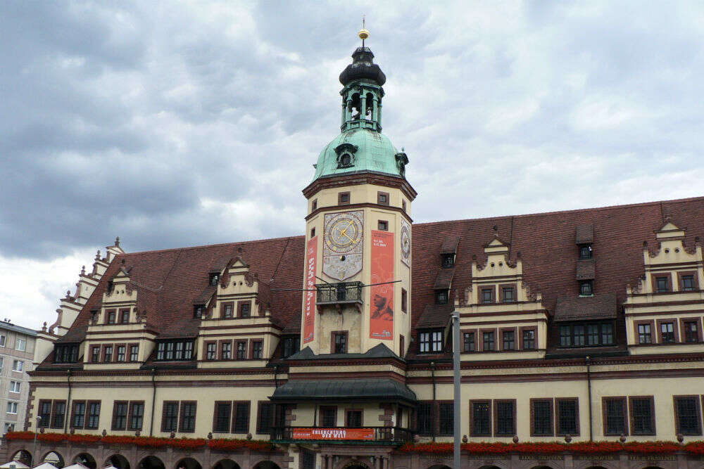 Old Town Hall and Market Square, Leipzig - TimesTravel