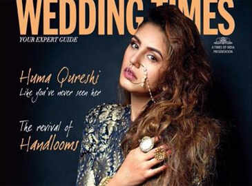 Huma Qureshi turns 'bride' for magazine cover