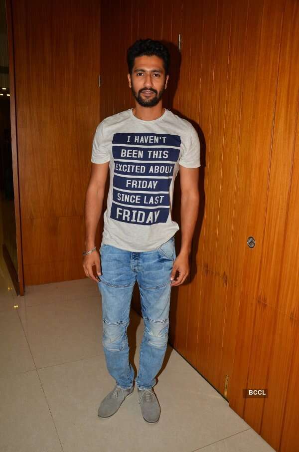 Vicky Kaushal during movie Raman Raghav's media interview on June 18 ...
