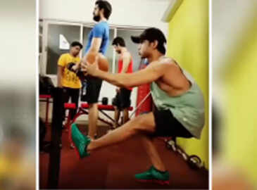 Watch: Sushant Singh Rajput’s workout session for ‘Raabta’