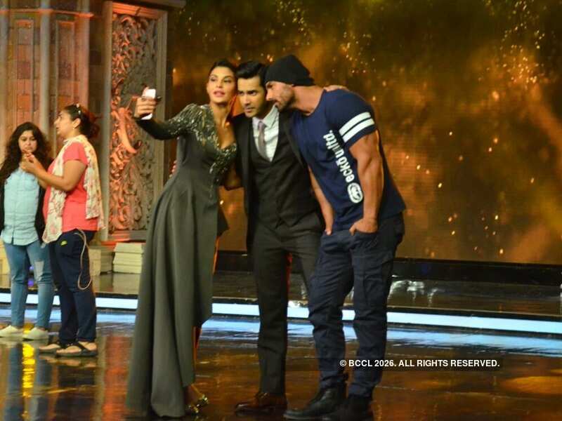Dishoom cast John, Jacqueline, Varun have fun on the sets of India's ...