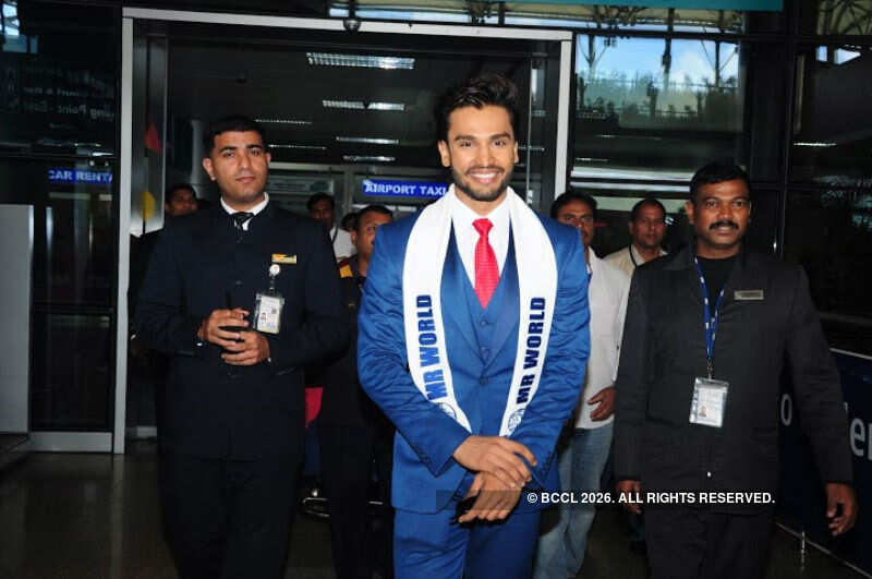 Mr World 2016 Rohit Khandelwal's homecoming