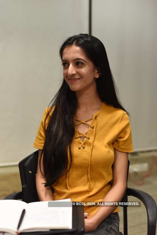 Campus Princess finalists with supermodel Sanea Sheikh