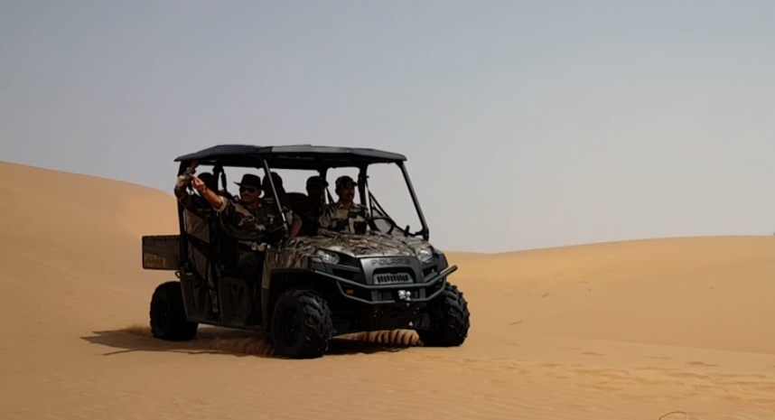 Sand scooter: The new ship of the desert